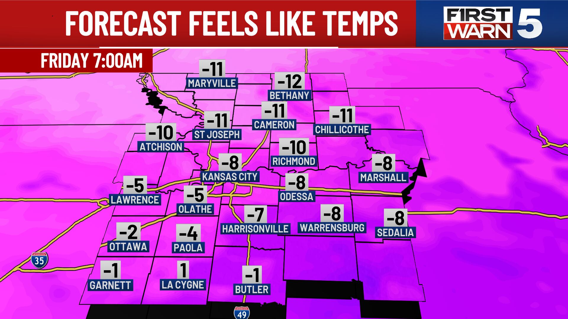 FIRST WARN WEATHER DAY: One more record-breaking cold morning, major ...