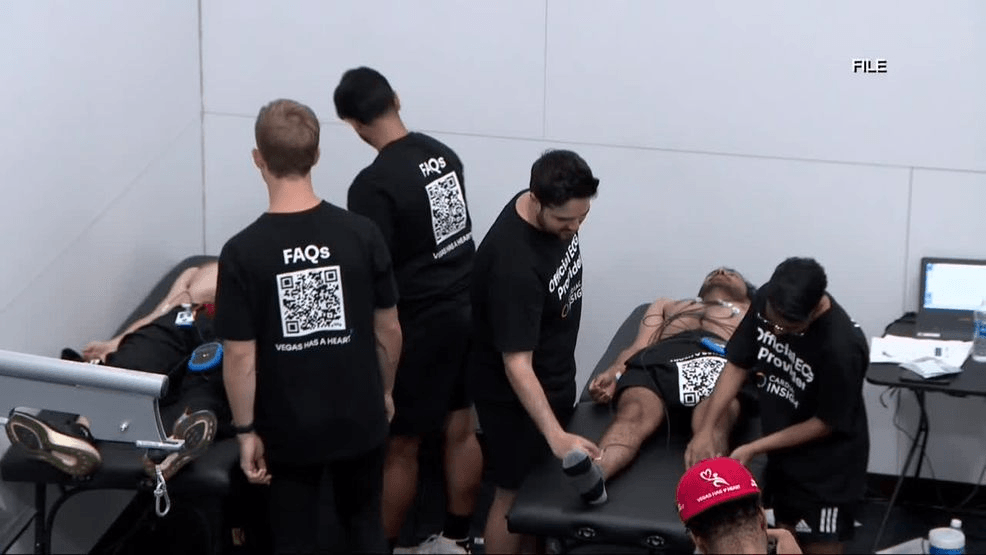 Vegas for Athletes partners Aviators to offer vital heart screenings