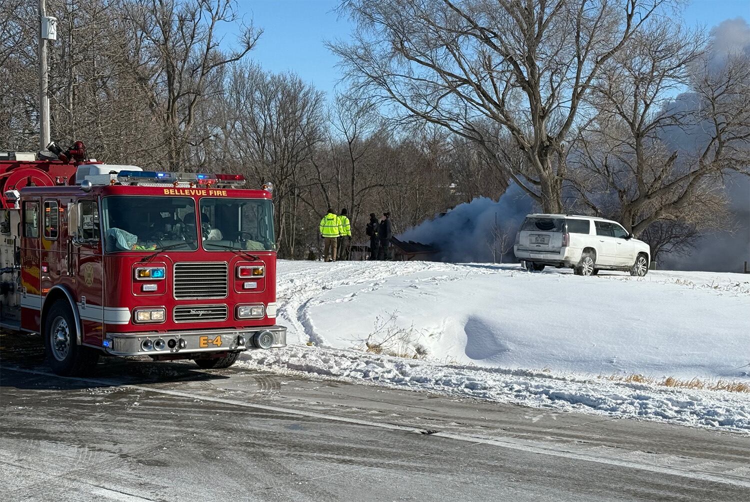 House catches fire in rural Cass County