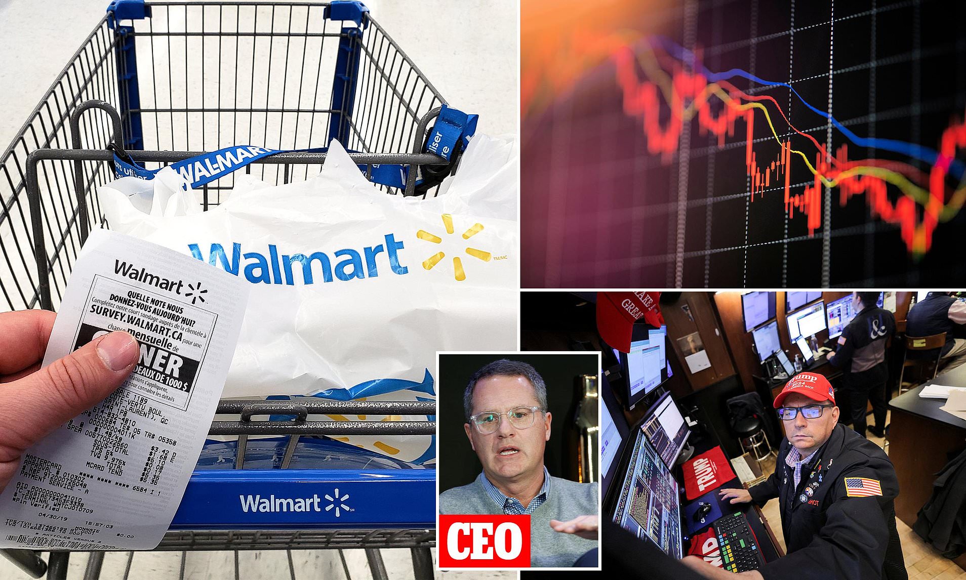 Walmart issues ominous warning about US economy in 2025... sending Wall ...