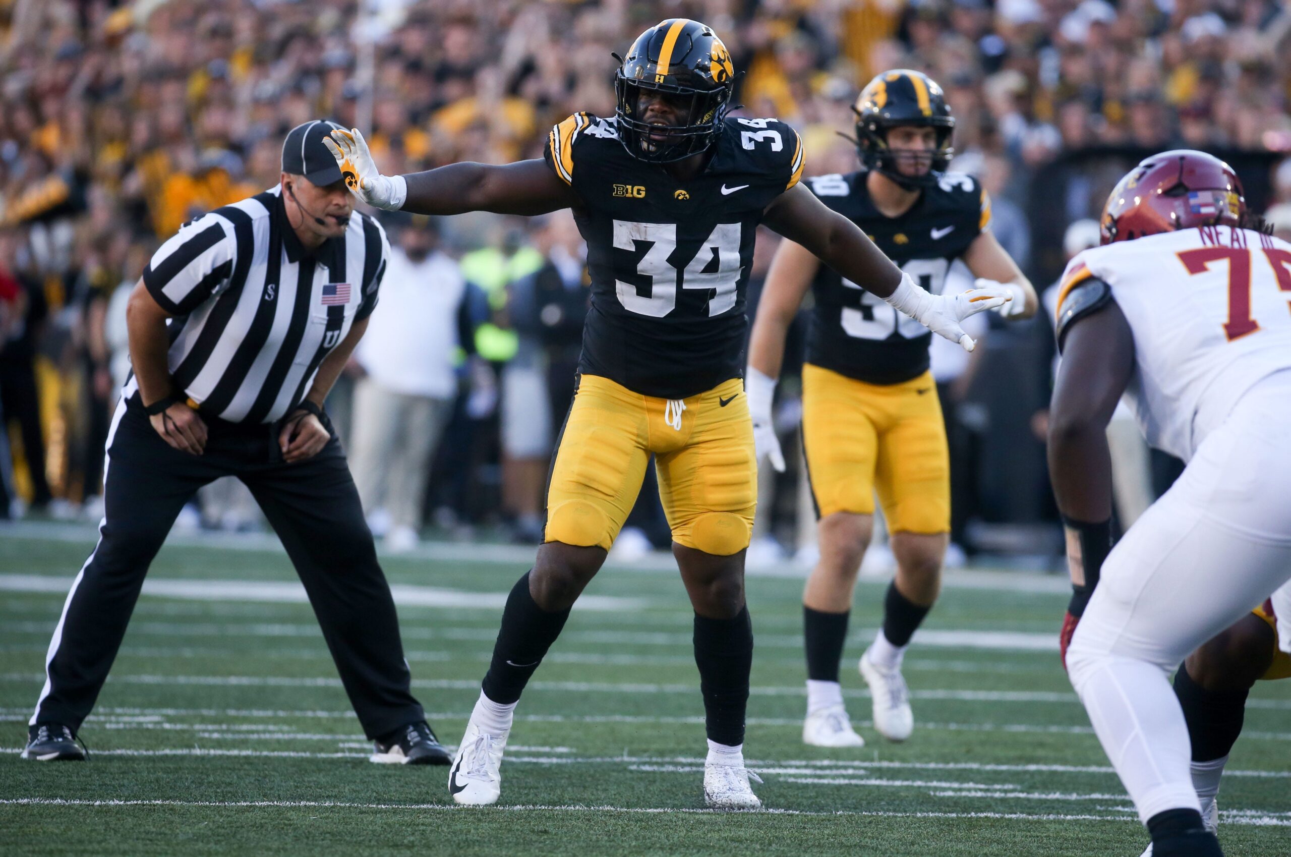 Jay Higgins 2025 NFL Draft: Scouting Report For Iowa Hawkeyes LB