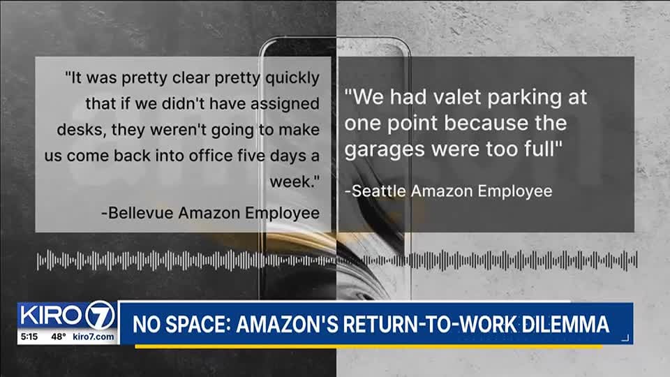 VIDEO: Amazon's return-to-work dilemma