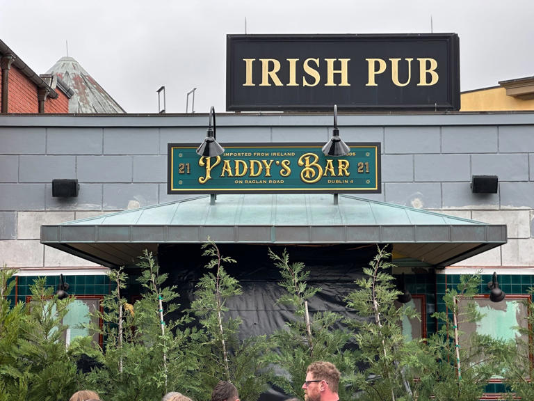 Construction Walls Removed, Shrubs Surround New Walk-Up Bar at Raglan ...