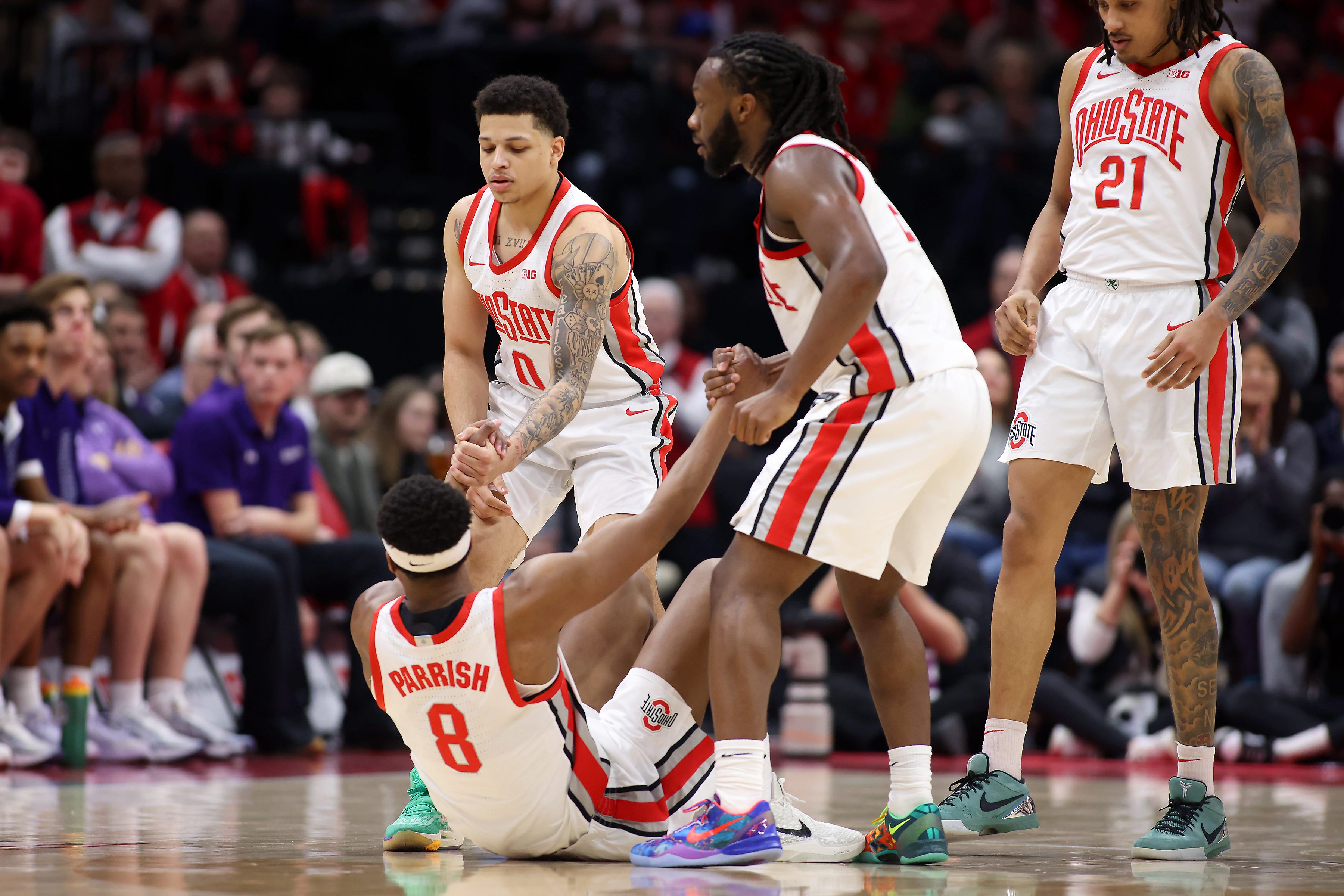 Ohio State basketball still cracks latest bracketology with double ...