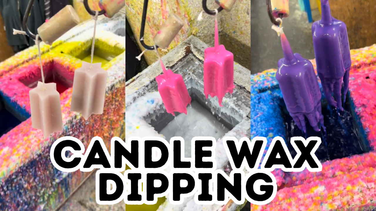 Candle Wax Dipping: A Satisfying Experience