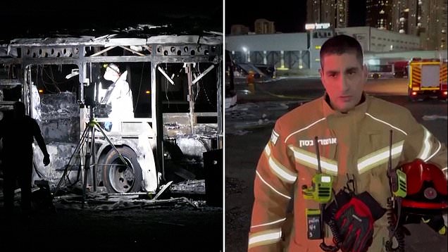 Israeli firefighter explains scene after 'multiple' buses explode
