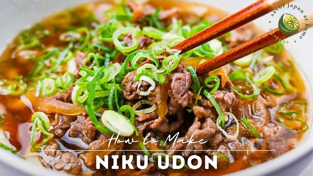 Perfect Niku Udon Recept – Rijke & Malse Japanse Noedelsoep 🍲