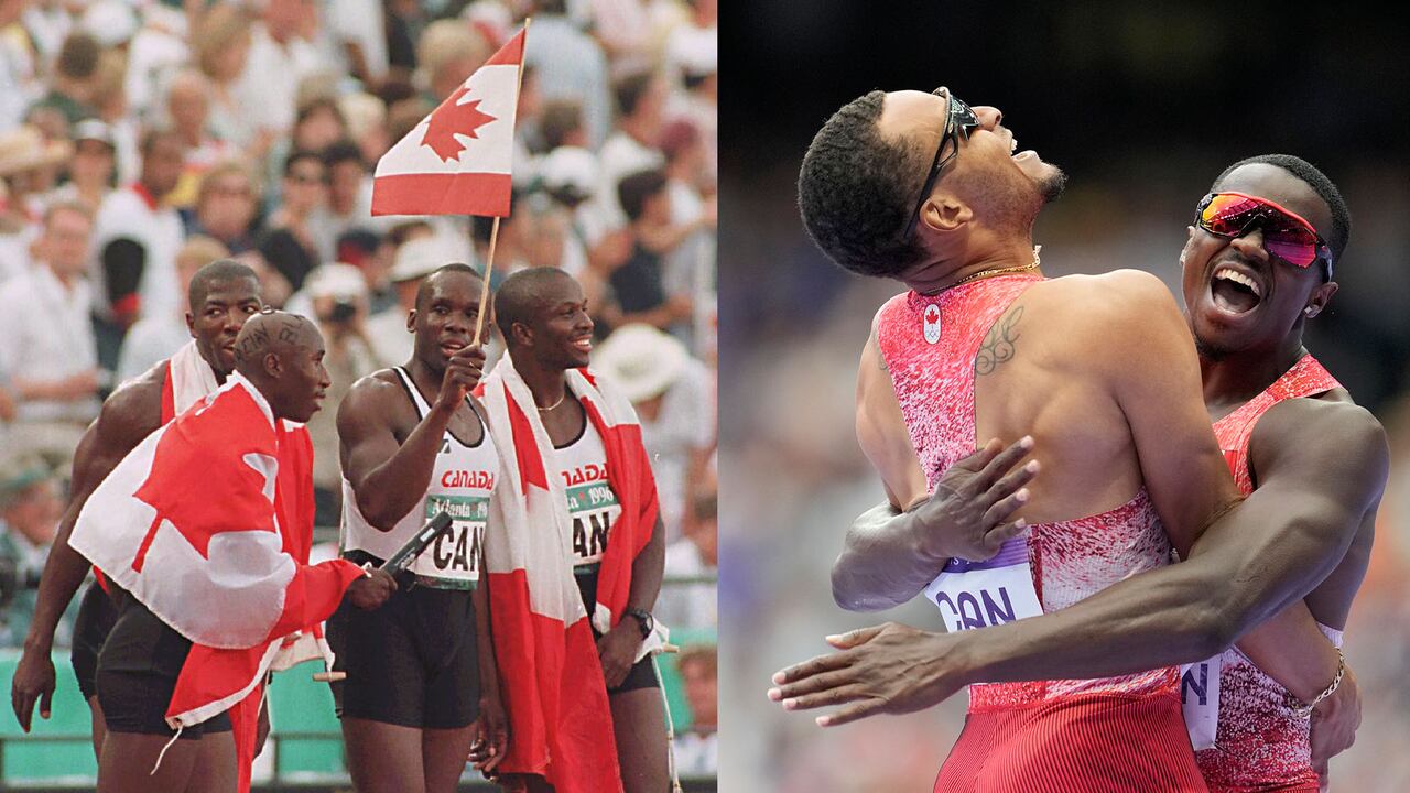 Legacy of the Canadian men's 4x100m relay teams