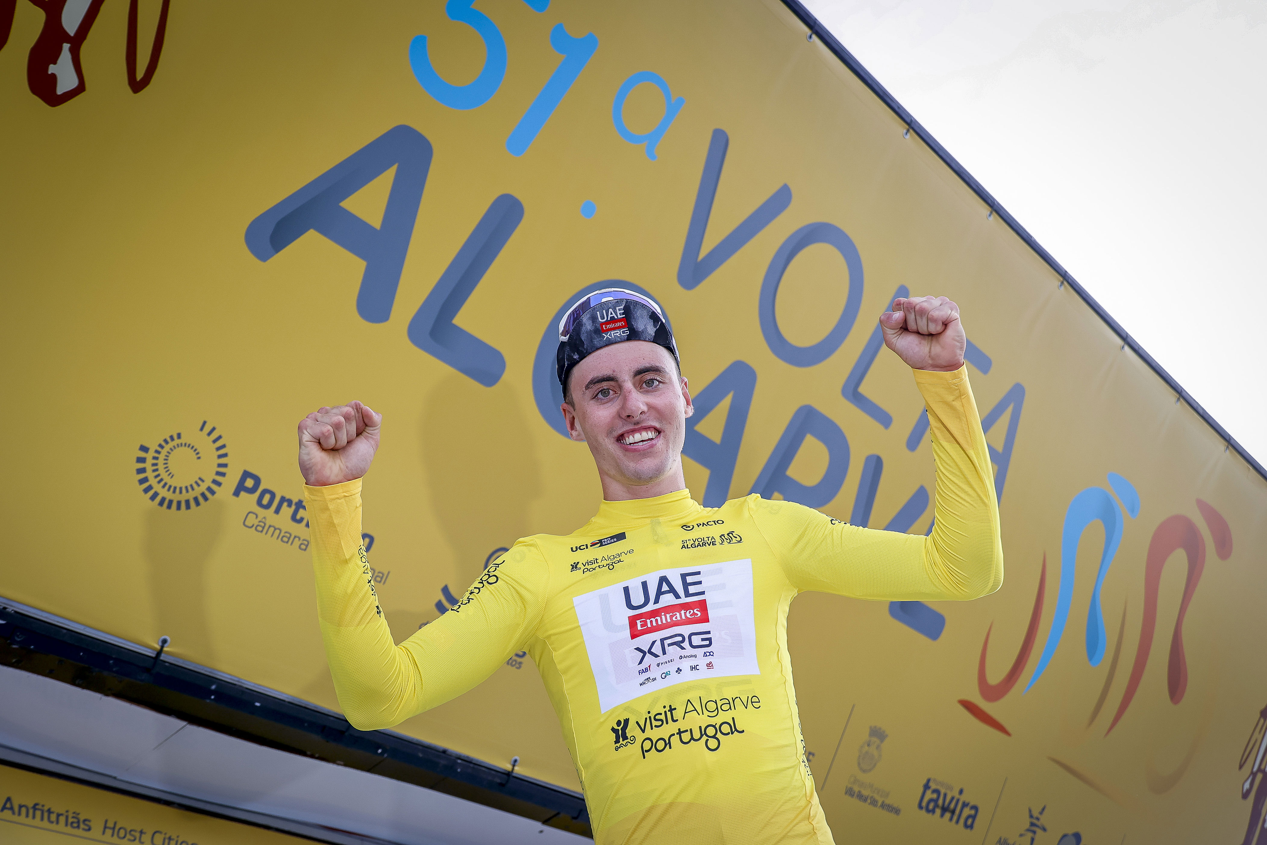 Jan Christen follows Tadej Pogačar's Volta ao Algarve wheel tracks with ...