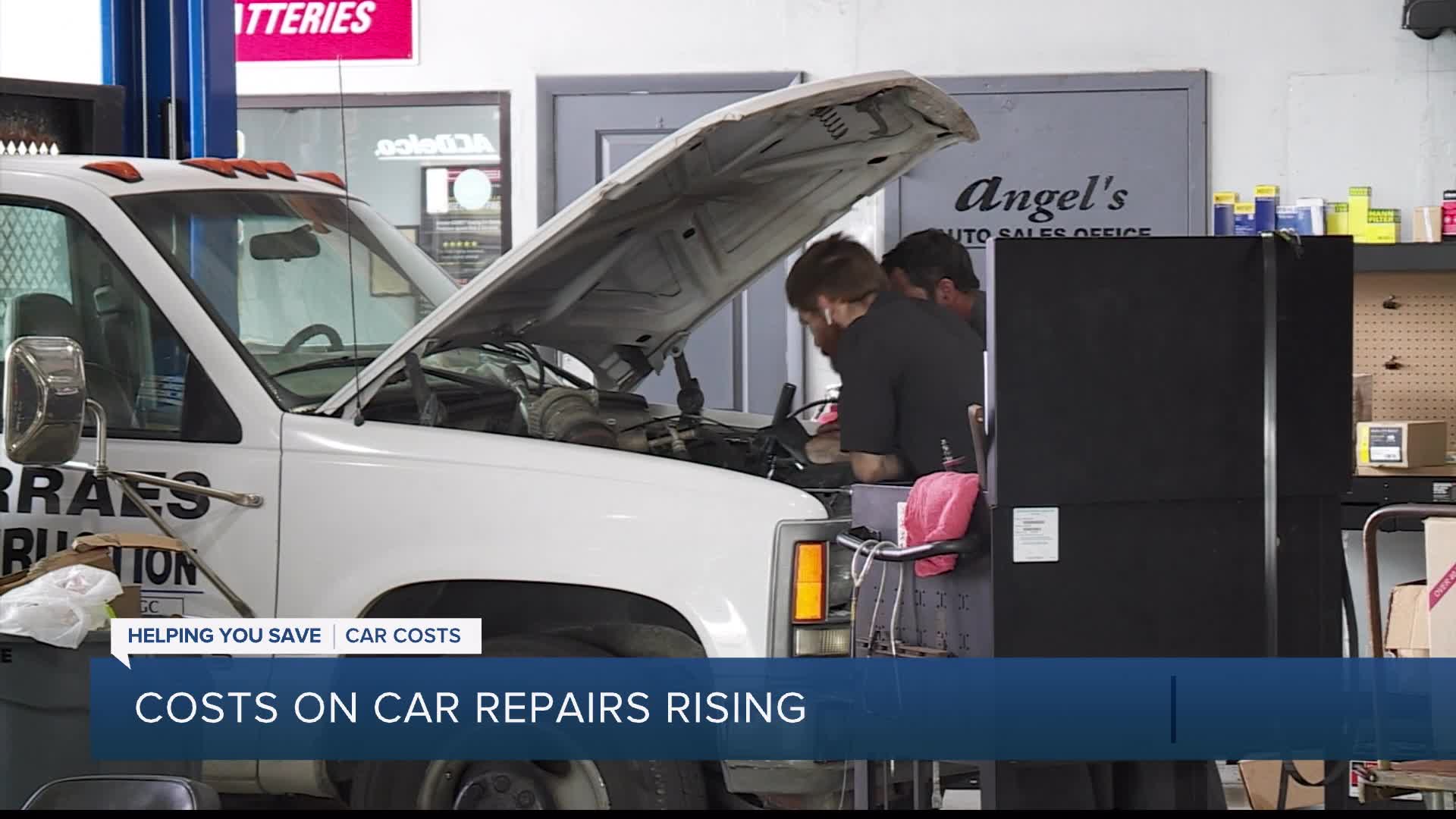 Why are car repair costs increasing?