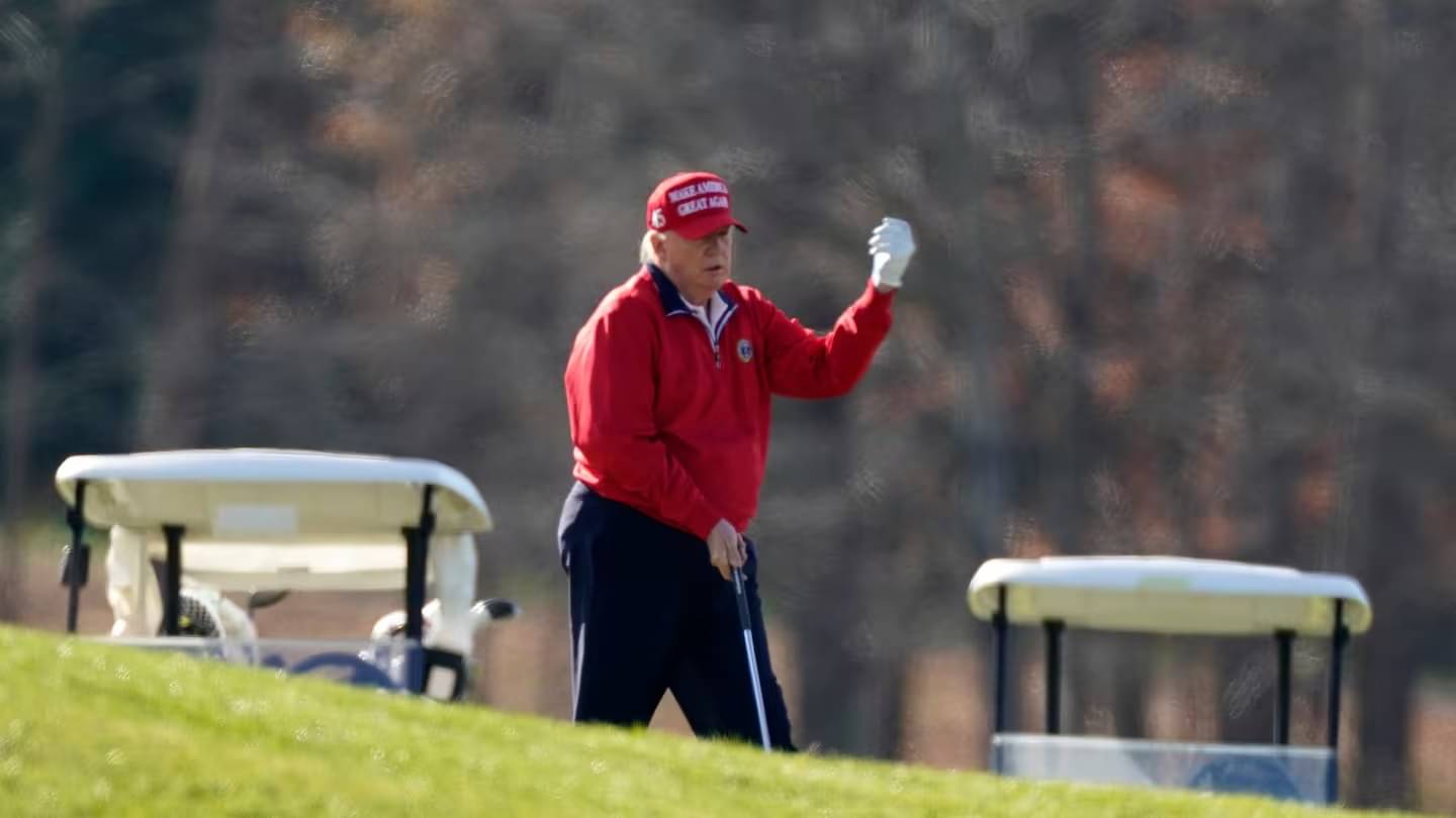 Trump's Million Dollar Lavish Golf Trips In 4 Weekends Under Fire Amid ...