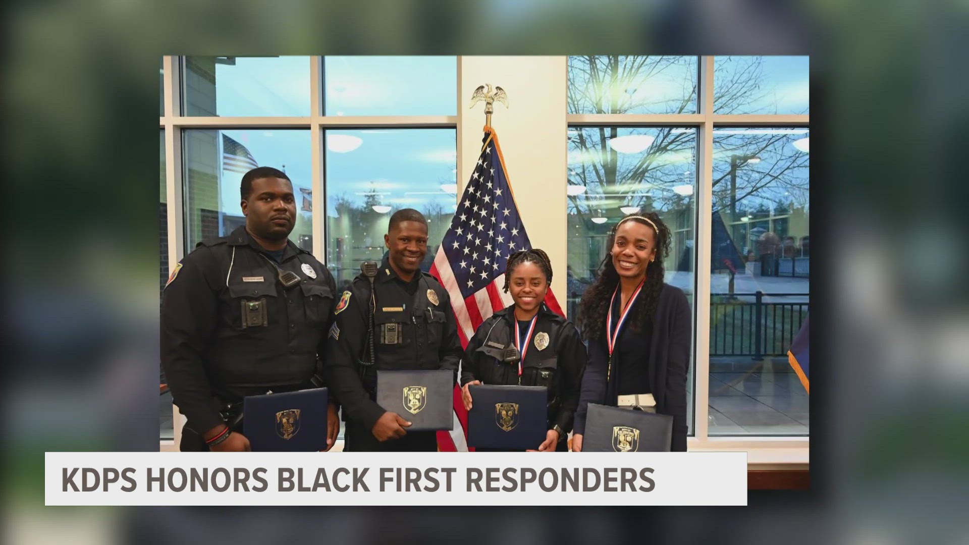 KDPS honors Black first responders for Black History Month