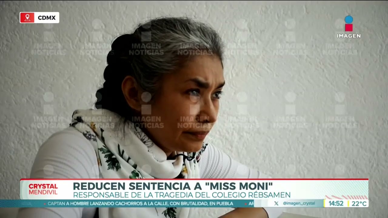 Reducen sentencia a "Miss Moni", directora del colegio Rébsamen ...
