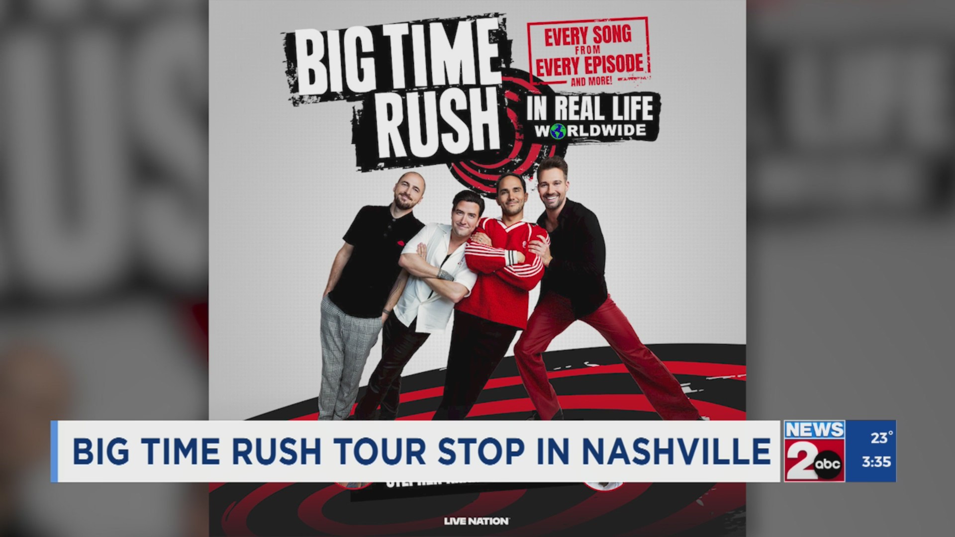 Big Time Rush Tour coming to Nashville, TN