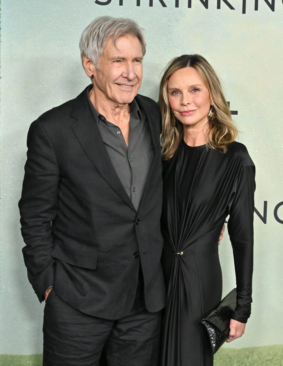 Why '1923' Star Harrison Ford "Was Not Surprised" When He Fell for Wife ...