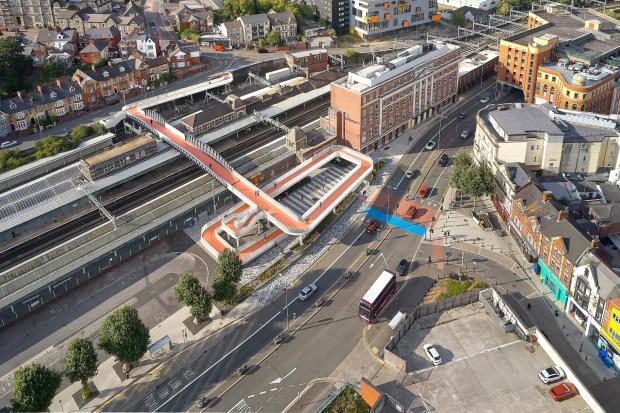 Newport's new active travel bridge nominated for prestigious ...
