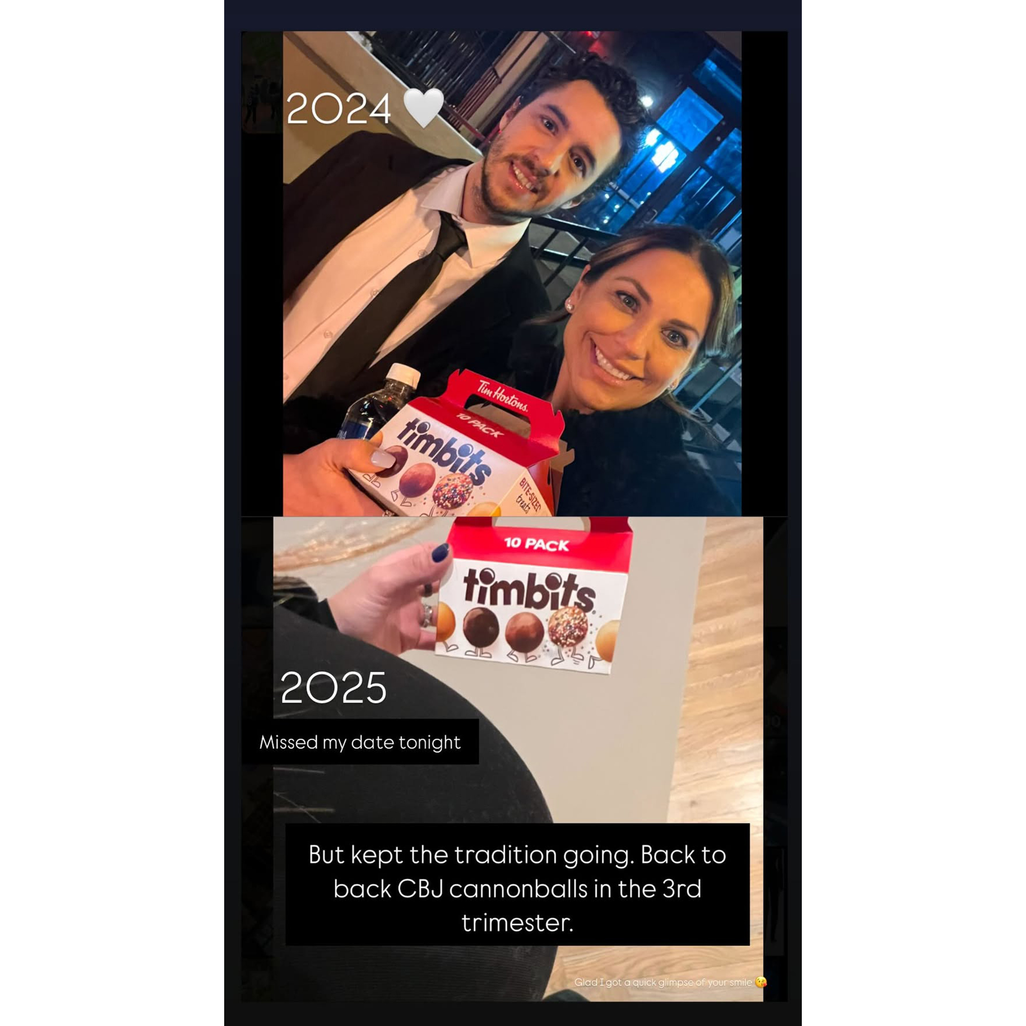 Meredith Gaudreau Continues Pregnancy Tradition Without Late Husband Johnny