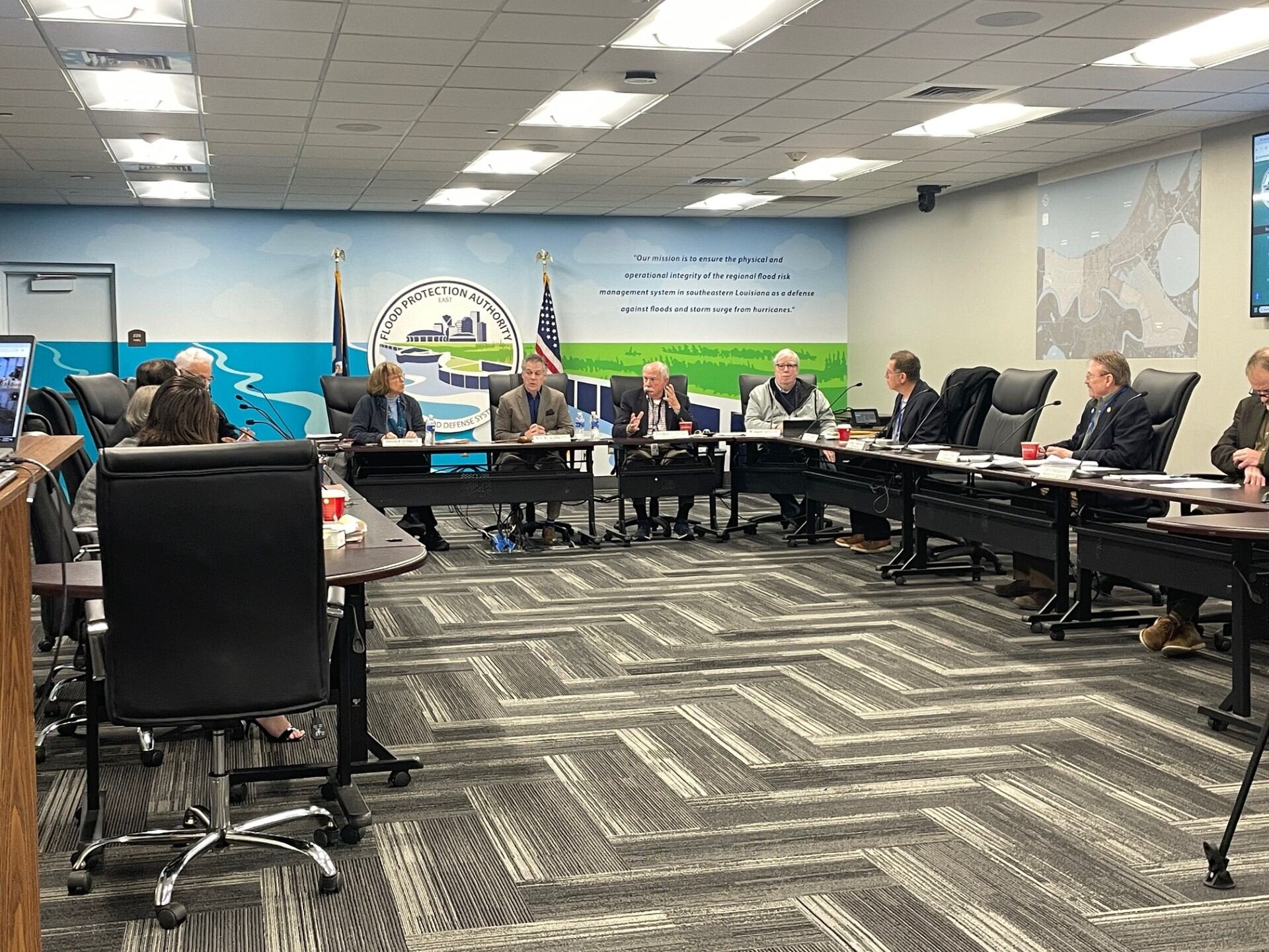 Levee board appoints interim director amid heated debate over leadership