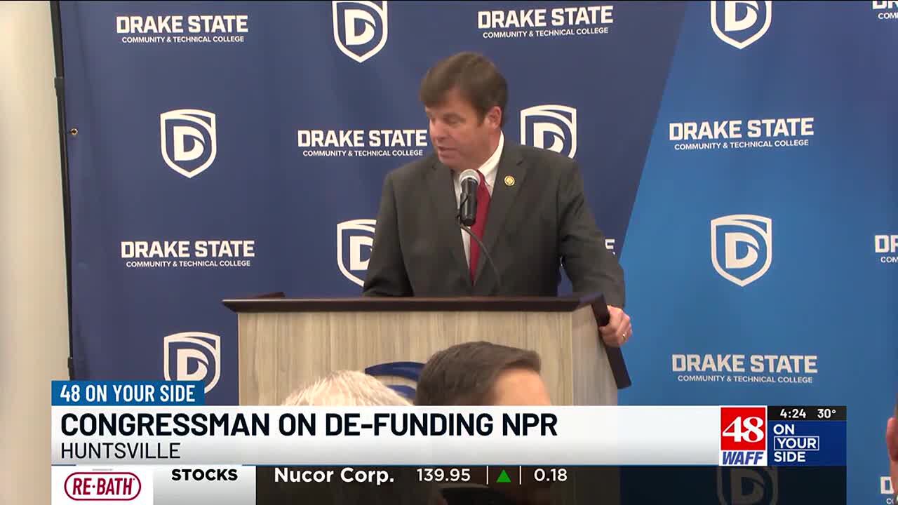 Rep. Dale Strong weighs in on possible defunding of NPR