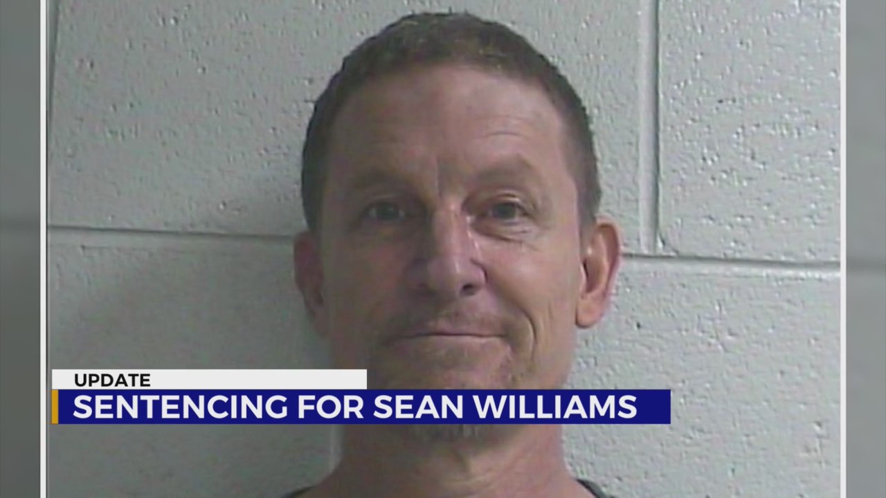 Sean Williams faces up to 95 years at Monday sentencing