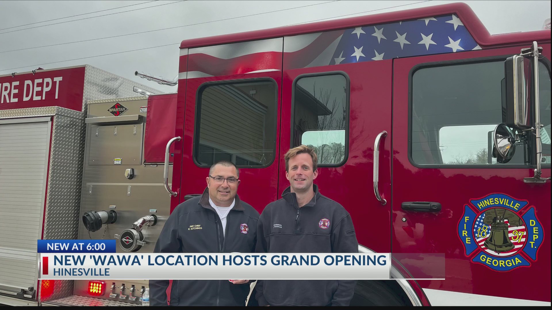 Gallery: Hinesville Fire attends WaWa opening, Hoagies for Heros