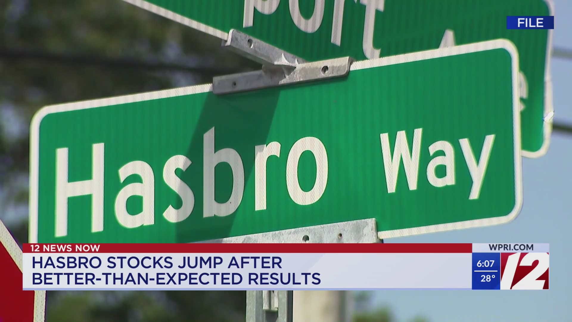 Hasbro stocks jump after release of 2024 earnings report