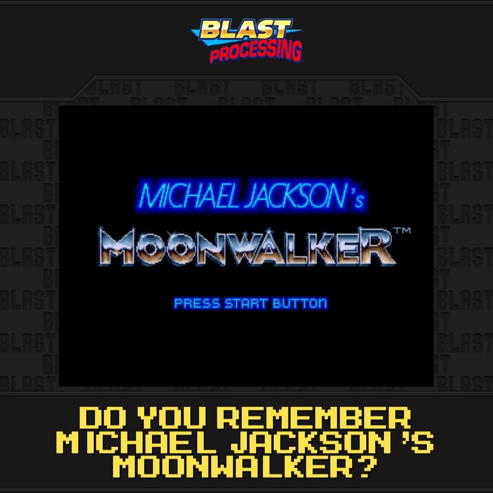 Michael Jackson's Moonwalker – Sega Genesis/Mega Drive