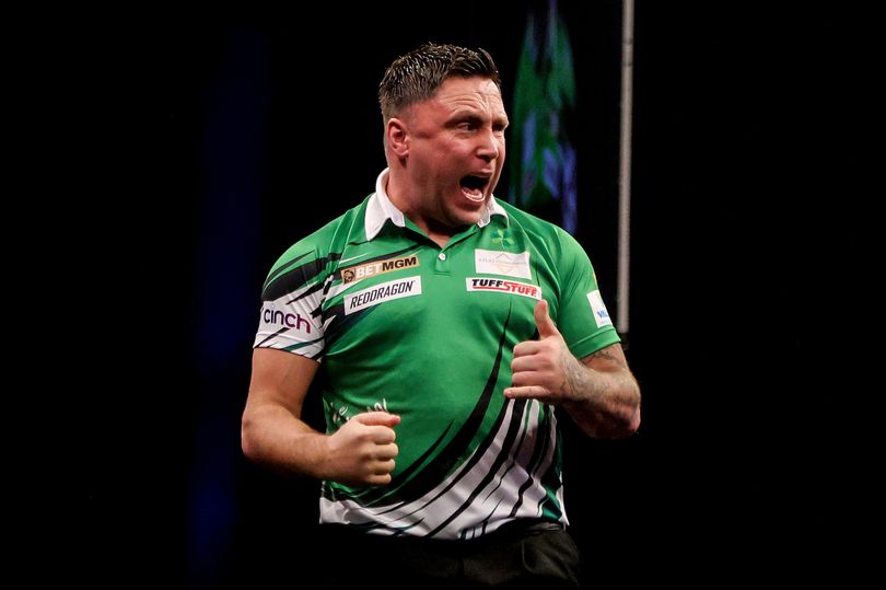 Luke Littler loses cool in rare outburst in defeat as star throw darts ...