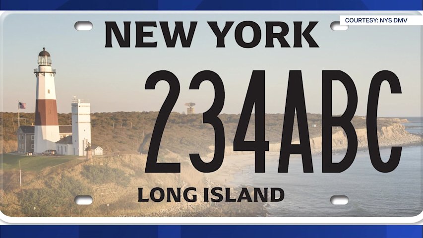 Montauk Point Lighthouse license plate one of the most popular in the state