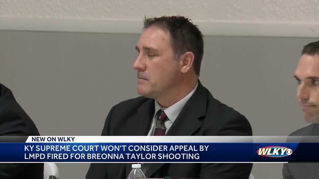 KY Supreme Court won't consider appeal by ex-LMPD officer who shot ... KY Supreme Court won't consider appeal by ex-LMPD officer who shot ...