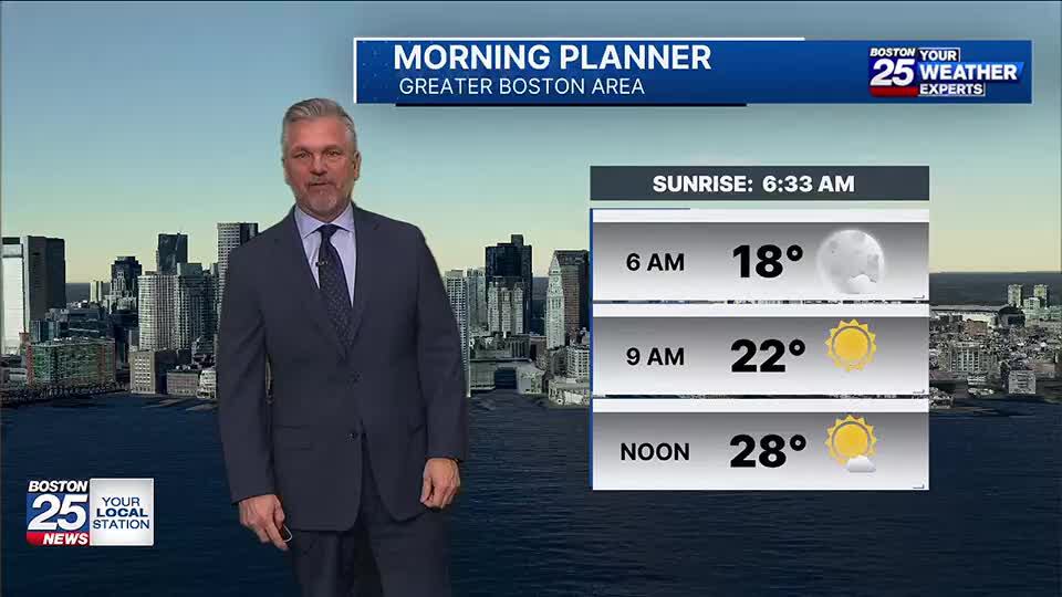 Boston 25 Thursday late night weather forecast