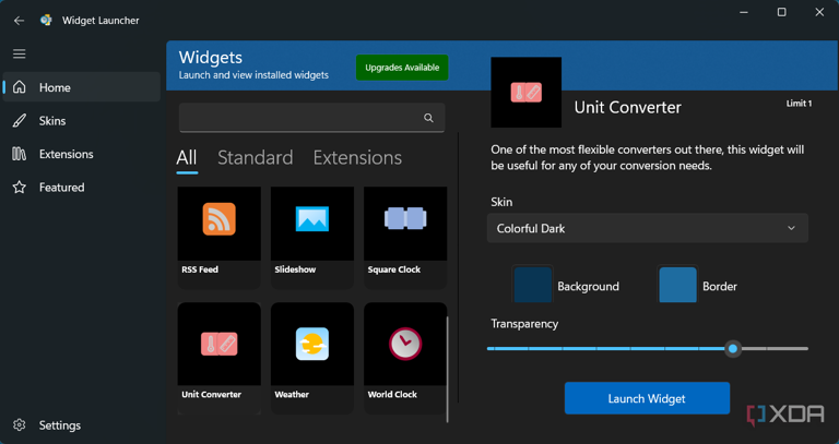 5 reasons you should use Widget Launcher to add widgets to your desktop