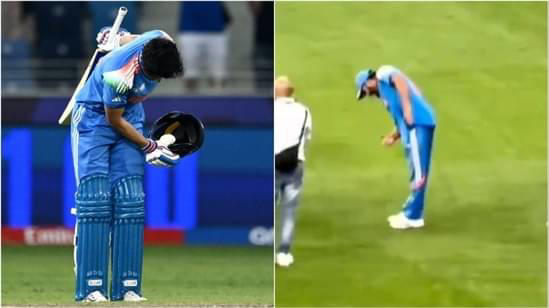 Rohit Sharma HILARIOUSLY Mimics Shubman Gill's Signature Celebration After Getting Century ...