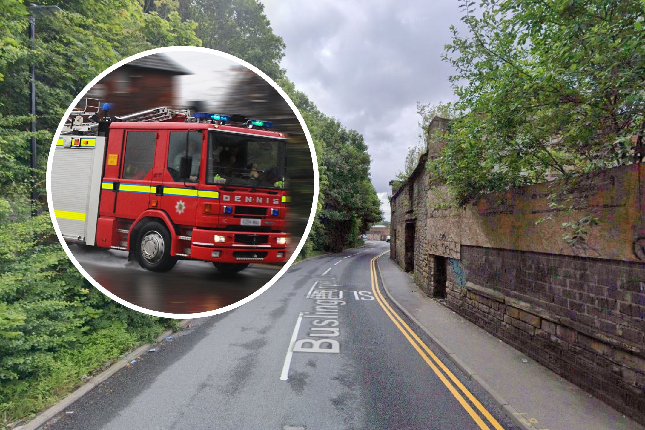 Buslingthorpe Lane Meanwood: Emergency crews tackle flat fire in Leeds ...