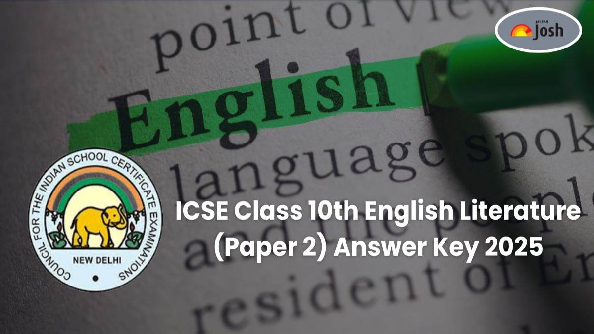 ICSE 10 English Literature (Paper 2) Answer Key 2025: Download FREE PDF
