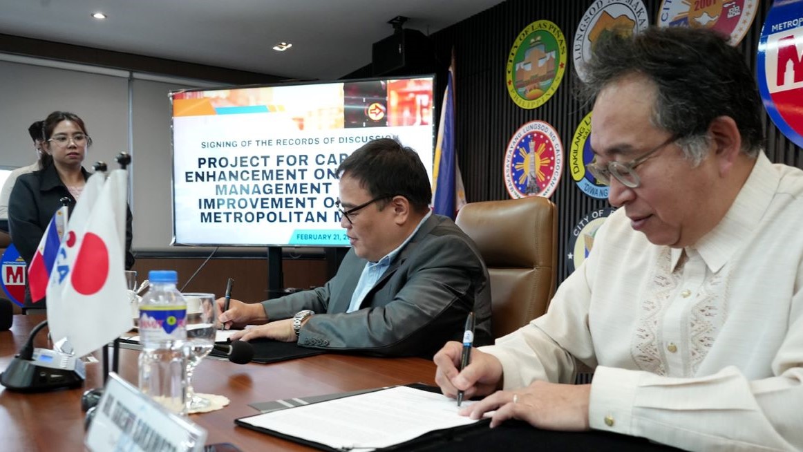 JICA, MMDA sign 3-year cooperation to improve Metro Manila traffic