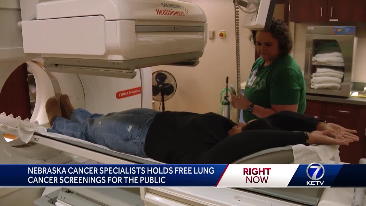Nebraska Cancer Specialists hold free lung cancer screening for the public