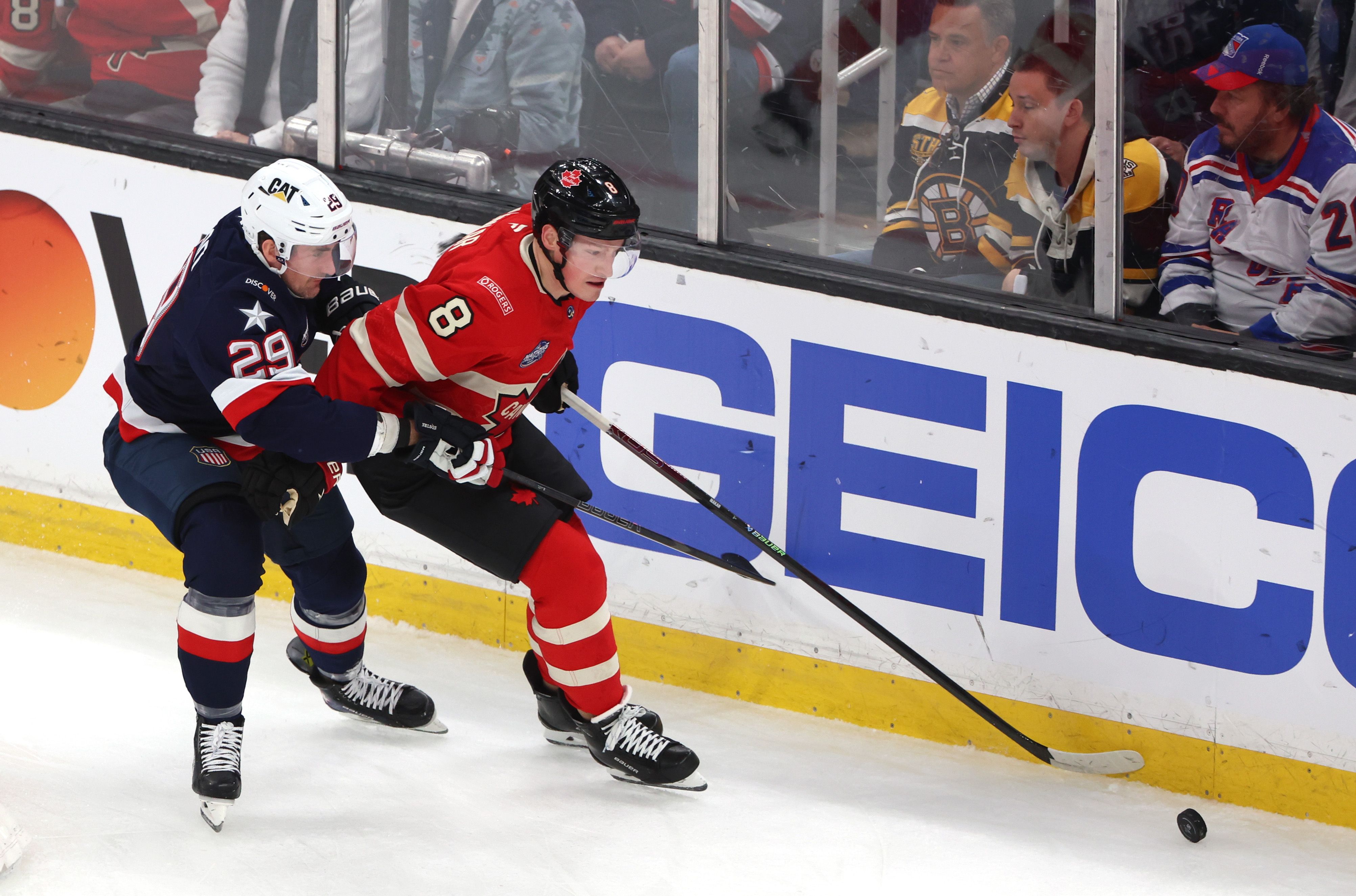 In photos: Highlights from politically charged U.S.-Canada hockey final