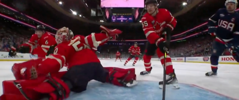 Jordan Binnington saves game for Canada to deny US in 4 Nations overtime