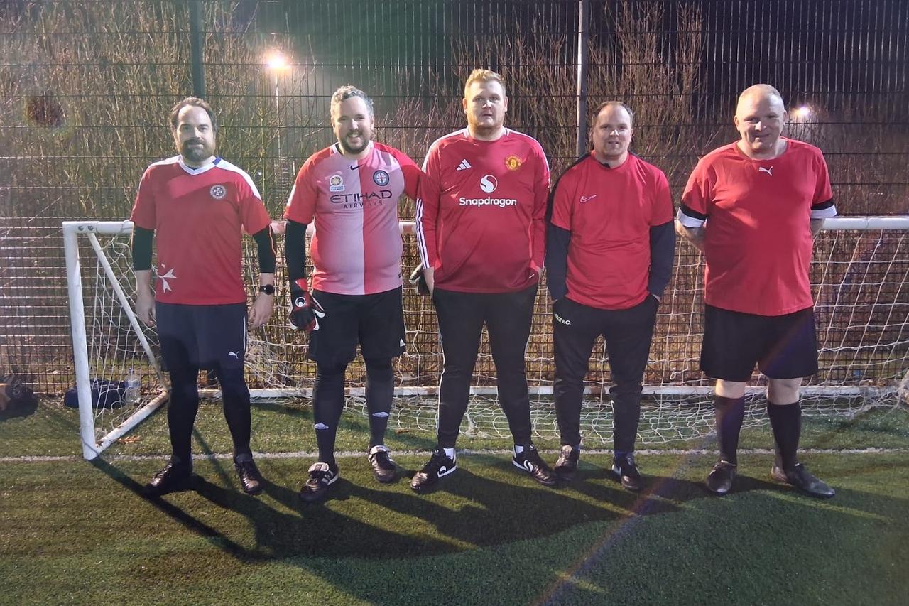 Kettering MAN v FAT football club helps men lose 300 pounds of unwanted ...