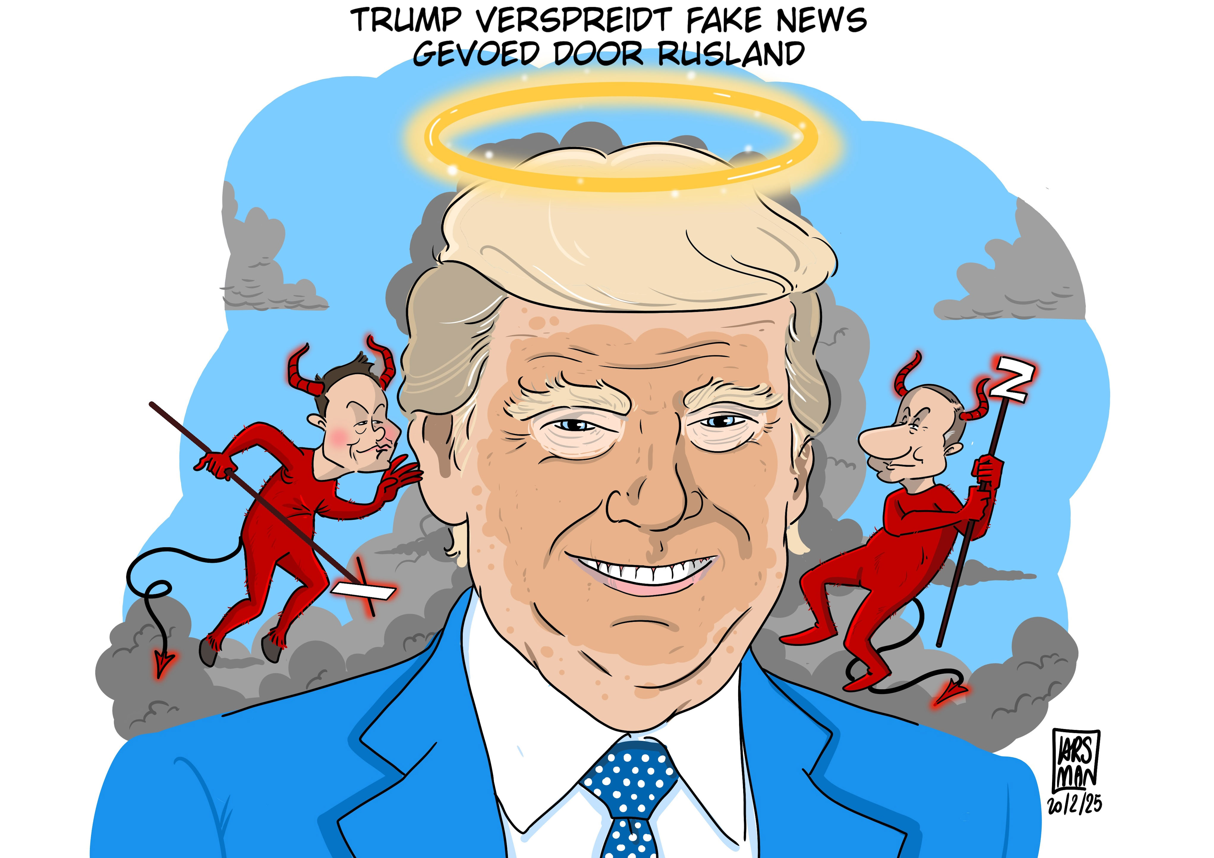 De grootste verspreider van fake news is... Trump!