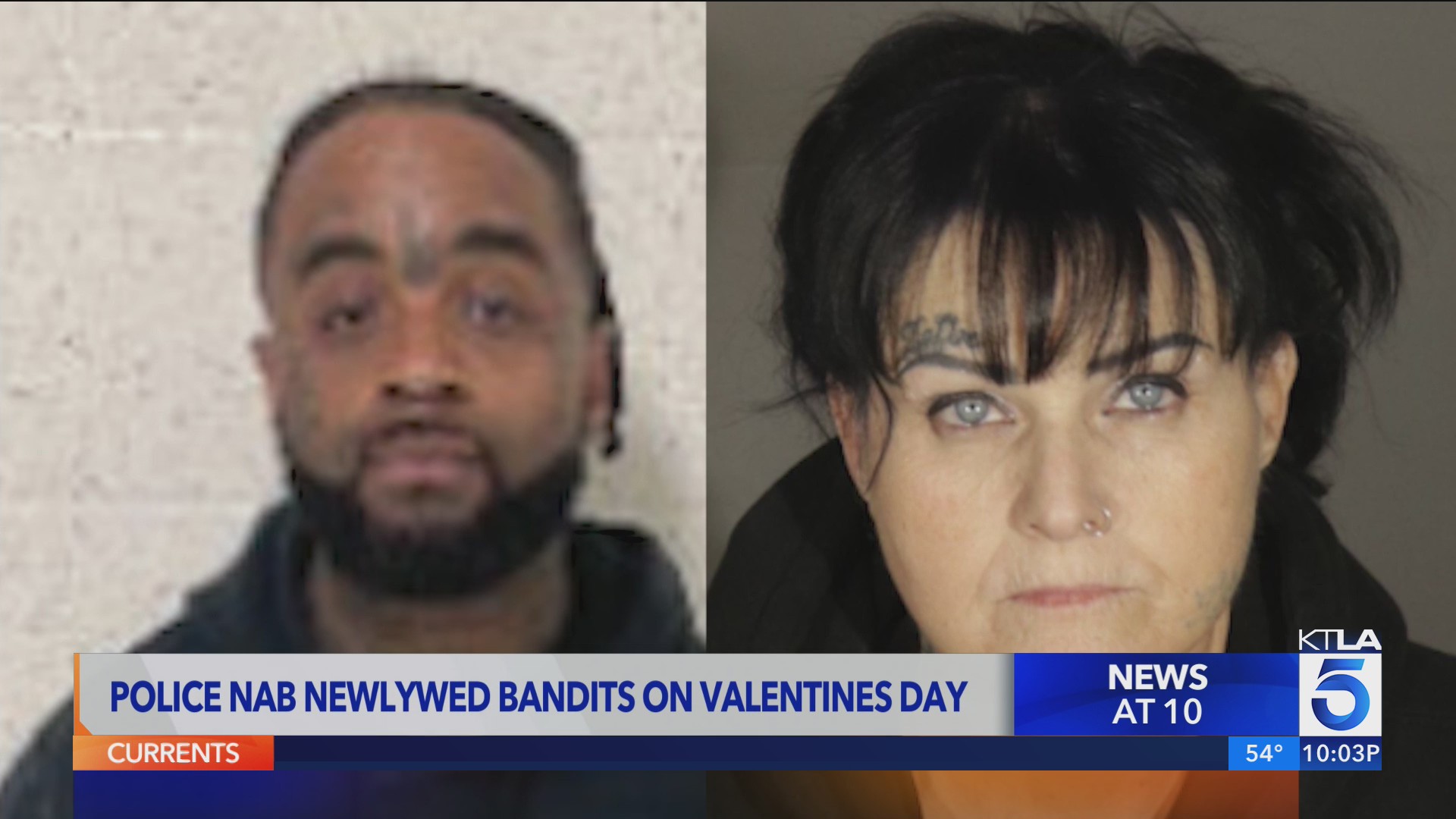 Police nab SoCal newlywed bandits on Valentines Day