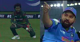 Video: Rohit Sharma's Reaction Viral As Jaker Ali Drops Catch Off KL ...