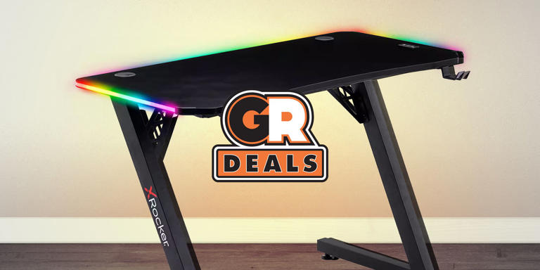 X Rocker Cobra RGB Gaming Desk On Sale