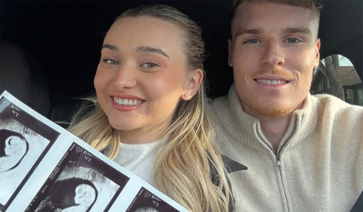 Irish footballer Jake O'Brien and partner Sophie excited 'for next chapter'