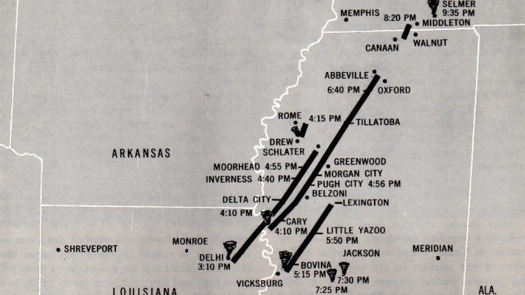 On Today's Date: Deadliest February Tornado Outbreak And State Record ... On Today's Date: Deadliest February Tornado Outbreak And State Record ...