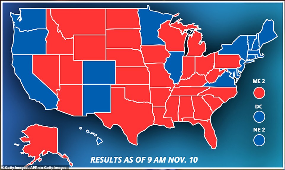 Trump reveals 'surprise' and warns Blue states will disappear off map