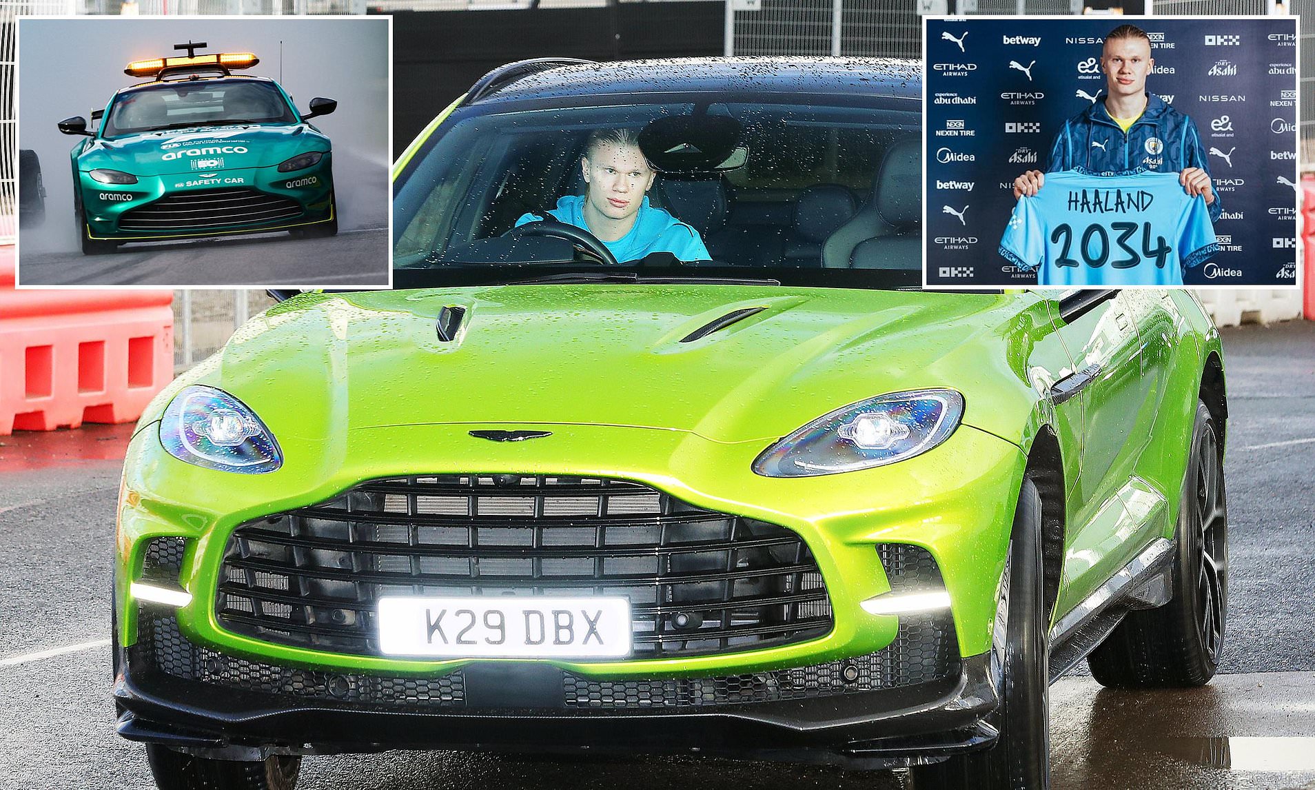 Erling Haaland splashes out on £350k F1 safety car - as Man City star ...