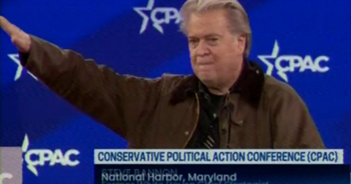 Steve Bannon Accused of Making Nazi Salute at CPAC