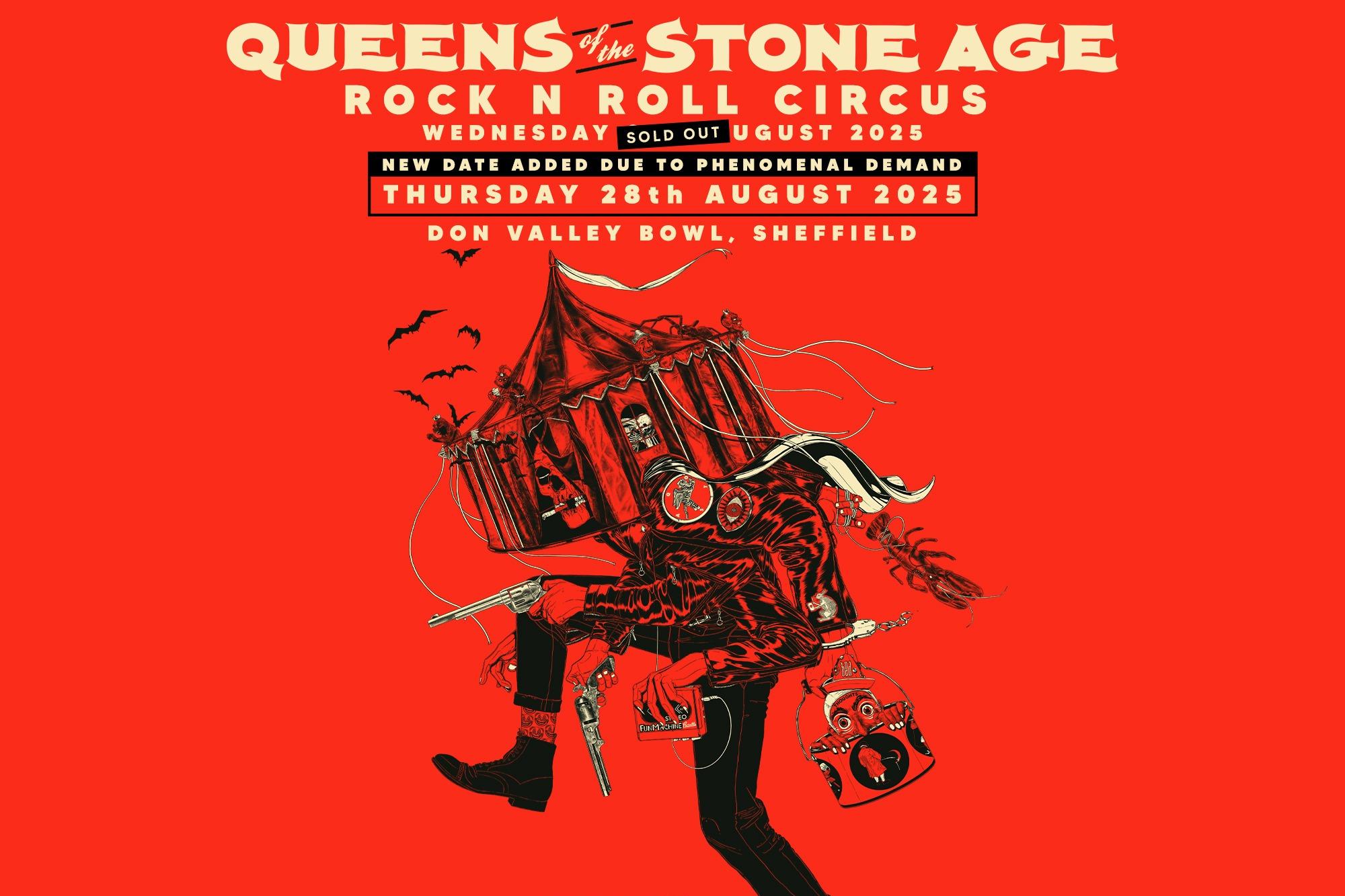 Due to phenomenal demand: Queens of the Stone age announce second ...